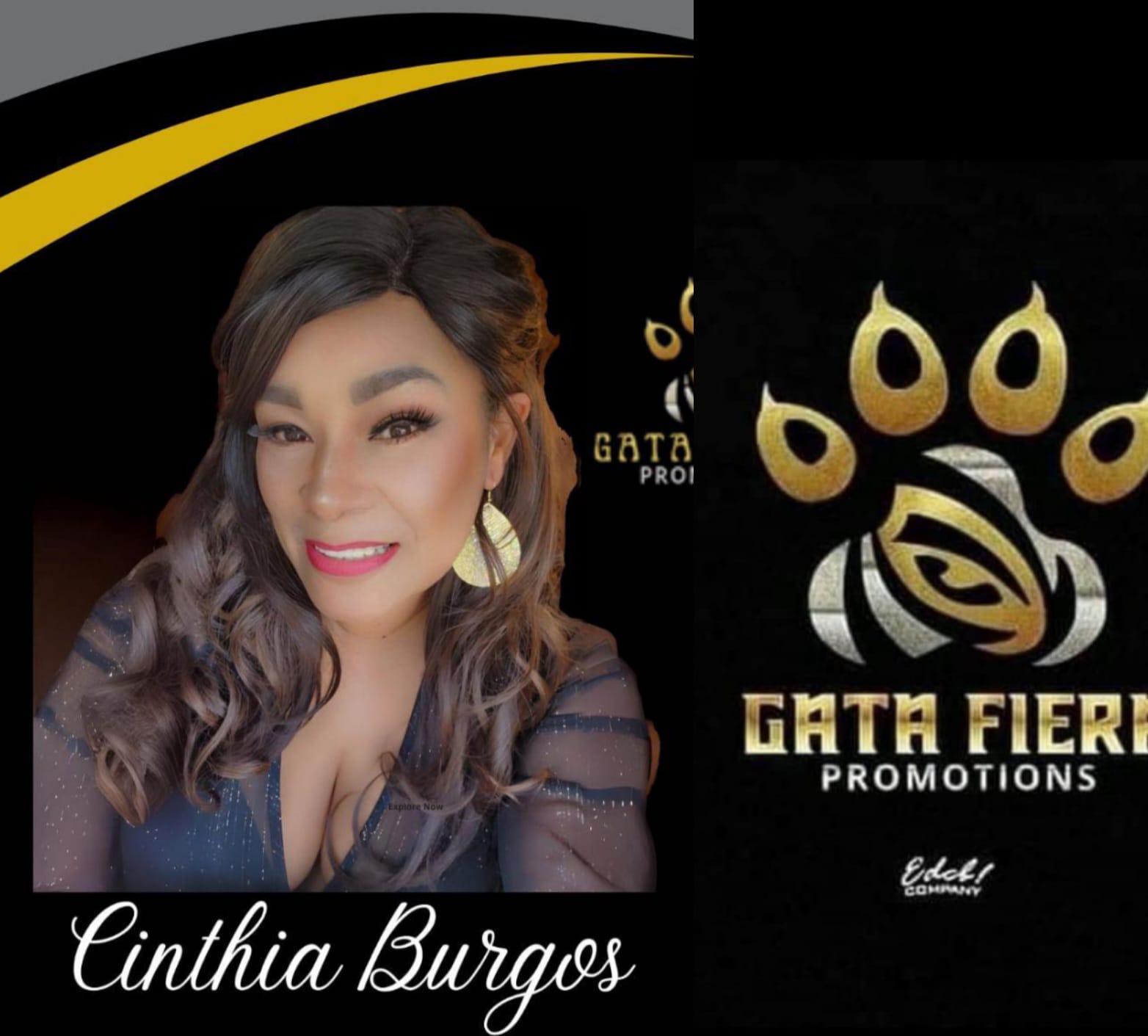 Cinthia Burgos, mejor conocida como Gata Fiera, una figura influyente ...